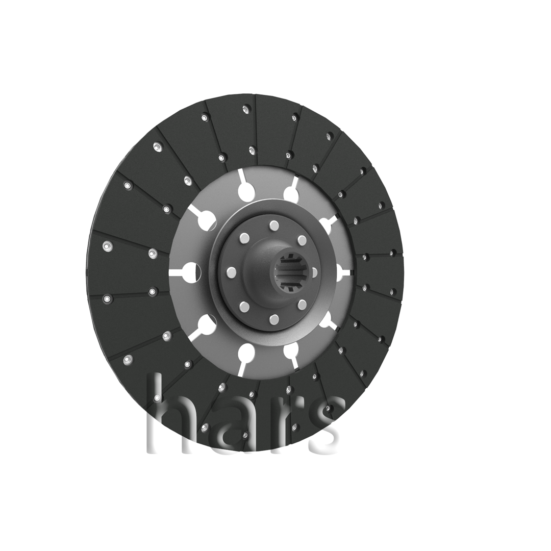 SAME | Clutch PTO plate organic pad, rigid | 157.2213.3 - 10 | HARS