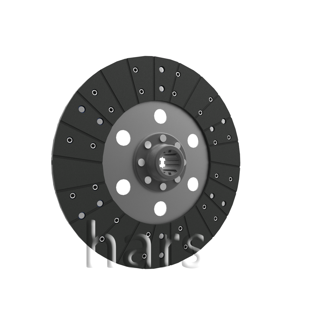 DEUTZ FAHR | Clutch plate organic pad, rigid | 8739 - 37 - 4750 | HARS