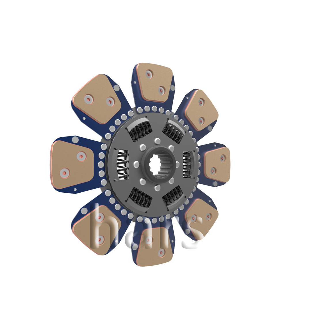 SAME | Clutch PTO plate organic pad, rigid | 194 - 3 - 2222 | HARS