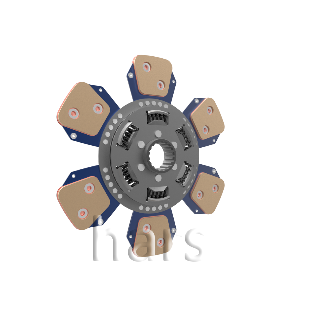 FIAT | Clutch plate with tansion spring bronze 6 pairs of pads ...