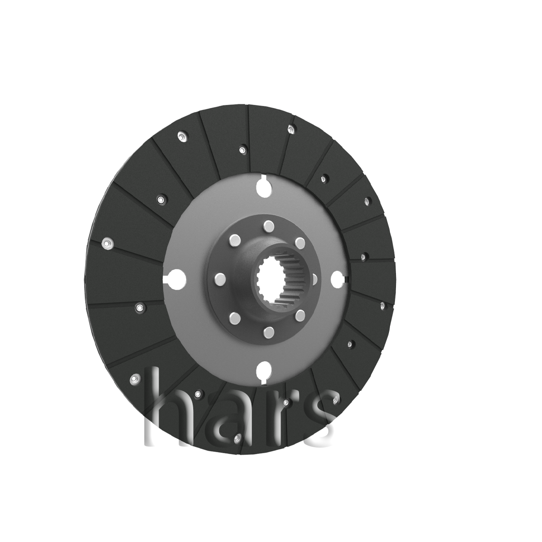 SAME | Clutch PTO plate organic pad, rigid | 194 - 3 - 2222 | HARS