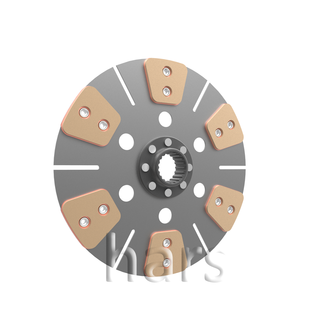 SAME | Clutch PTO plate organic pad, rigid | 194 - 3 - 2222 | HARS